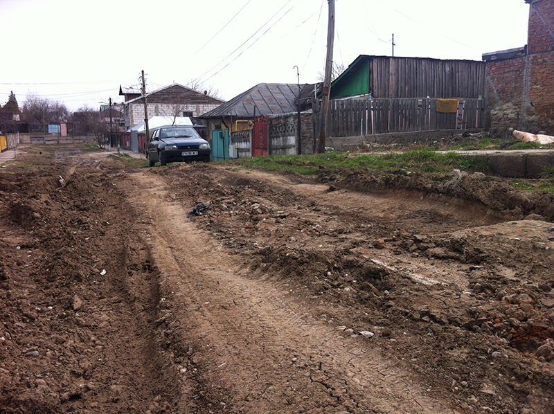 O stradă din Bereasca, baltă de pescuit guguştiuci morţi - FOTO VIDEO ...
