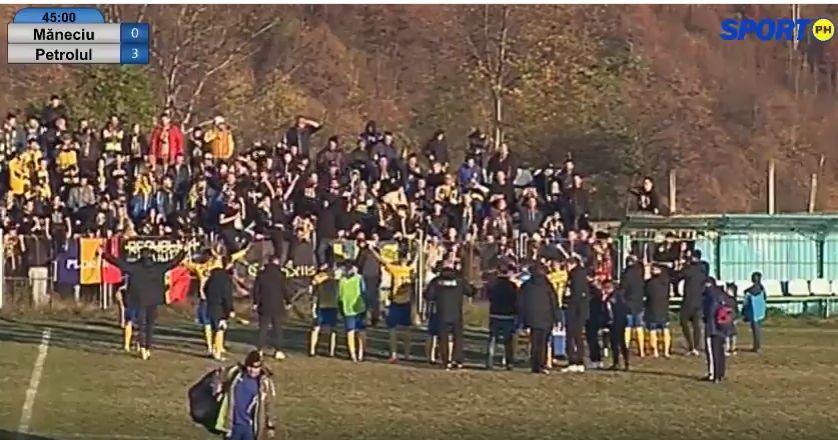 Victorie pentru Petrolul la Măneciu. VIDEO - Observatorul Prahovean