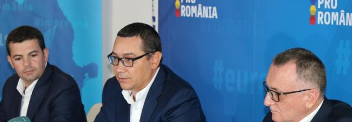 Un nou partid pe scena politică: ProRomânia. Victor Ponta, unul dintre ...