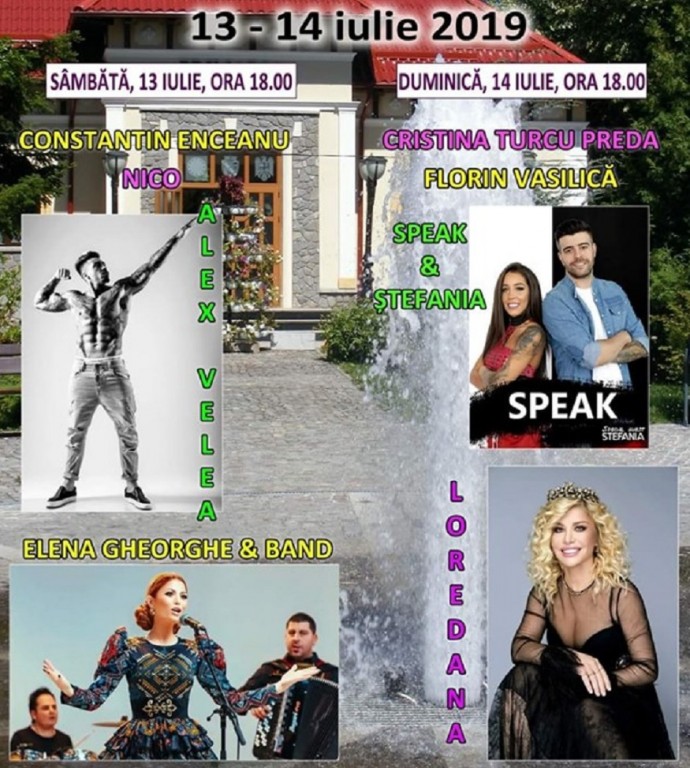 Concerte, în weekend, cu Alex Velea, Nico, Elena Gheorghe&Band și ...
