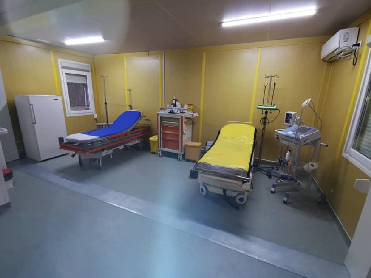 Cum arată noul container dublu pentru triajul epidemiologic de la ...