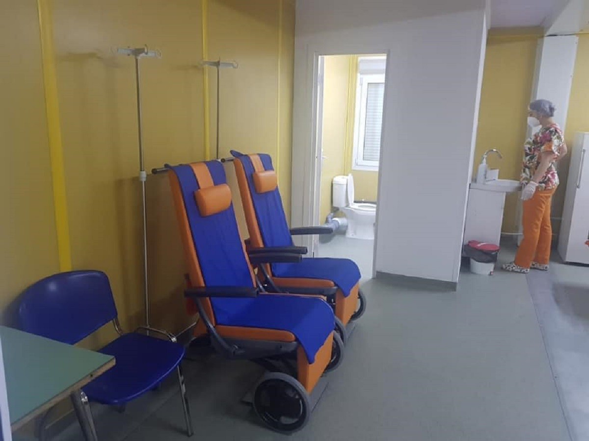 Cum arată noul container dublu pentru triajul epidemiologic de la ...