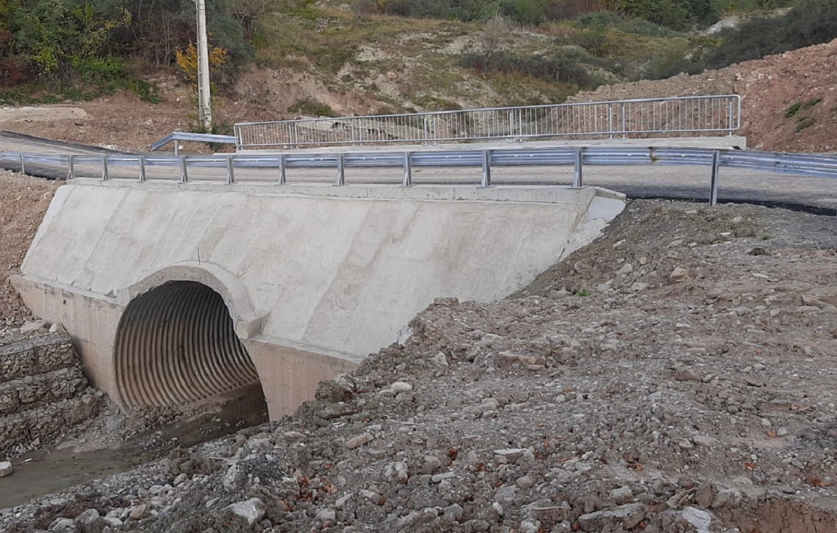 Imagini cu noul pod din zona Valea Scândurii de la Bertea - FOTO ...