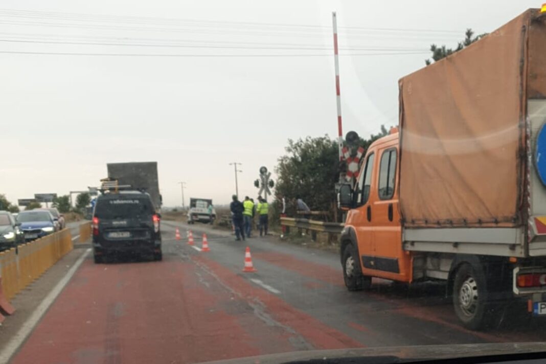 Circulație rutieră închisă pe DN 1, la Movila Vulpii, timp de patru ...